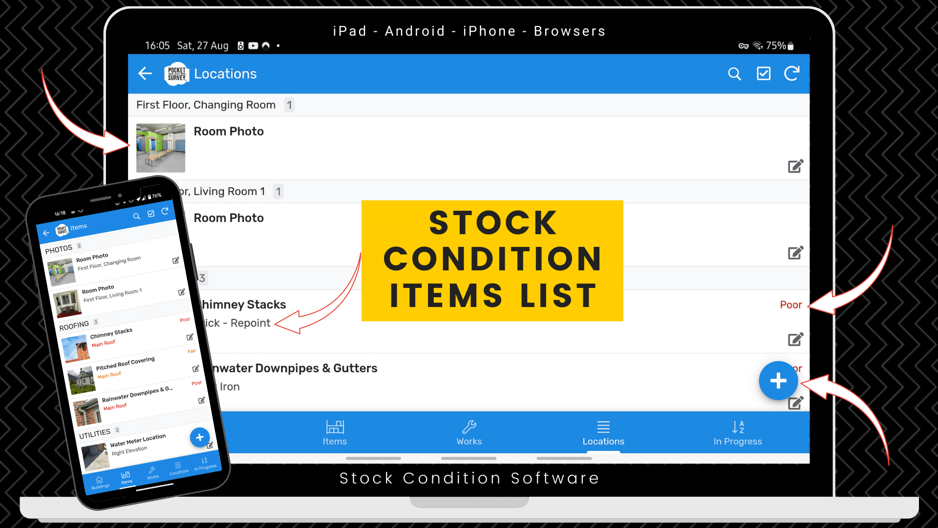 Stock Condition Software: Screenshot Tour: Housing Condition Tour